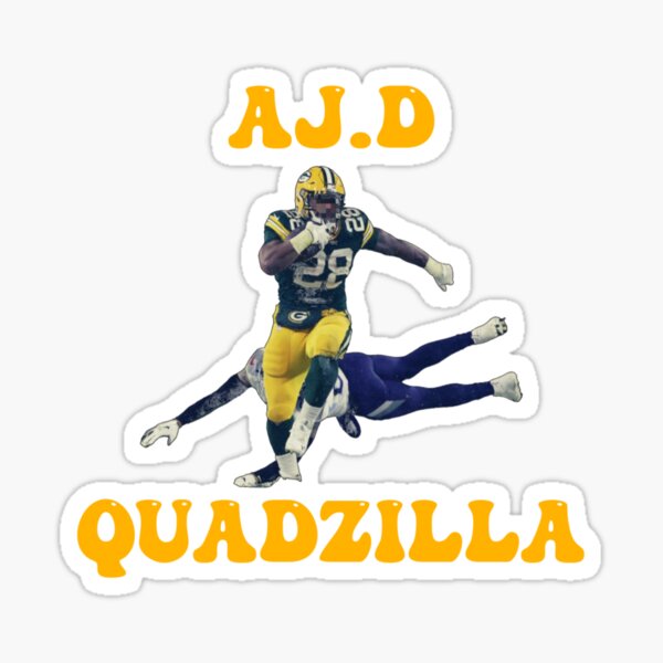 Pegatina «AJ.D QUADZILLA, dillon quadzilla, empacador de green bay, aj ...