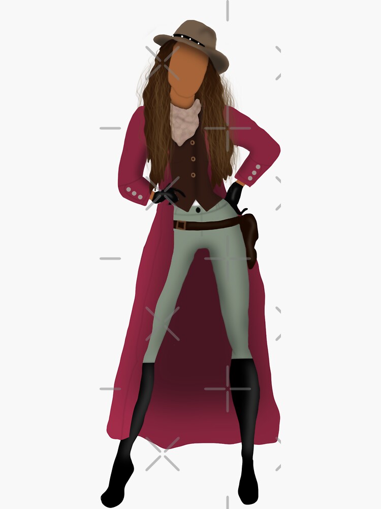 "Western Astra from Dc's Legends of Tomorrow" Sticker for Sale by ...
