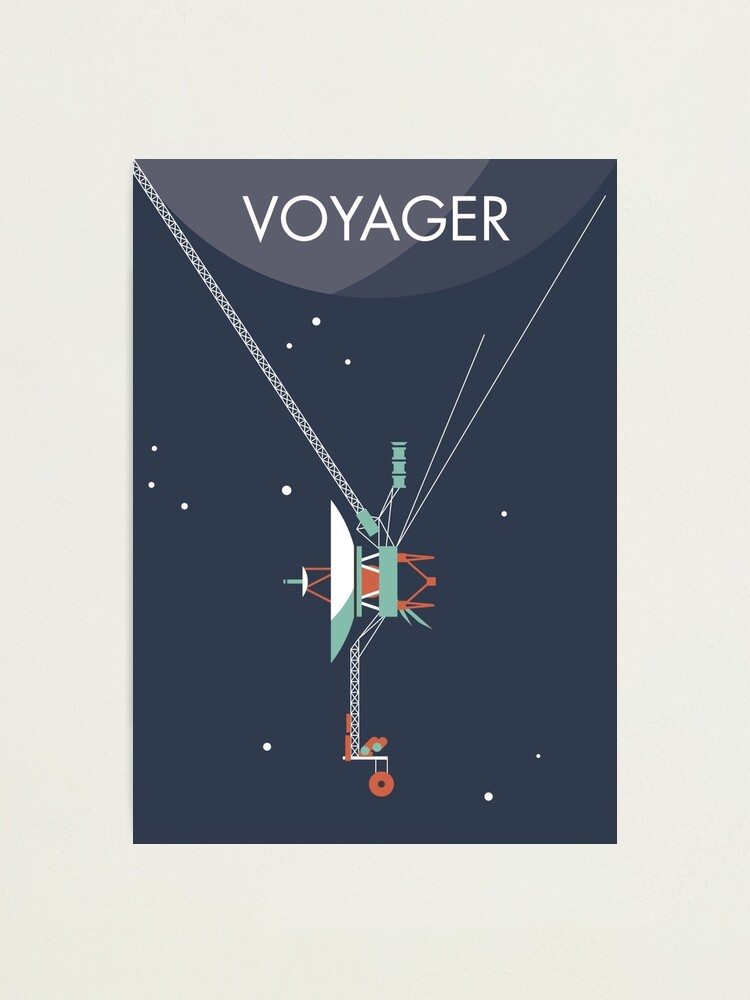 "Voyager program space probe" Photographic Print for Sale by ...