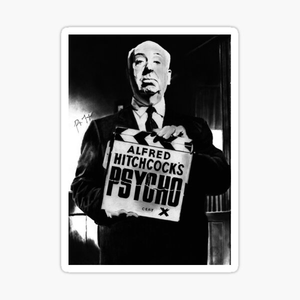 "Psycho" Sticker by ThePissICallArt | Redbubble