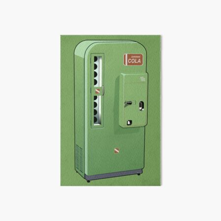 "Soft drink vending machine" Art Board Print for Sale by Akira-31 ...