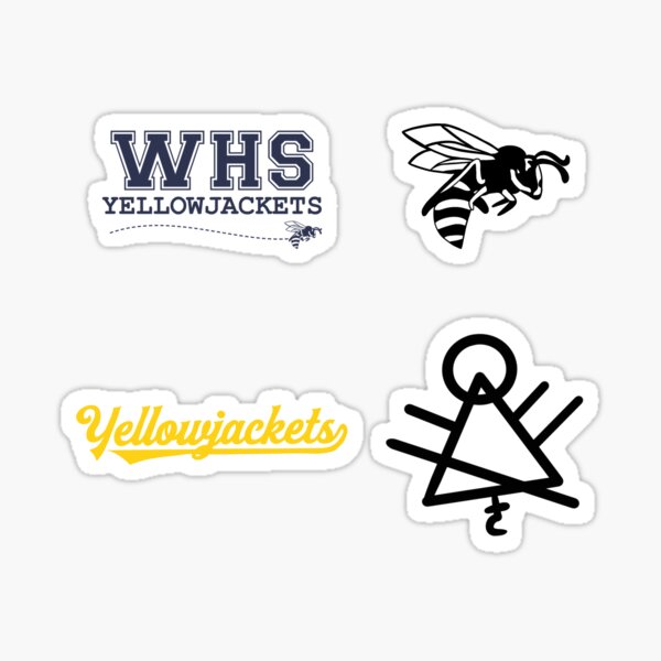 "Yellowjackets sticker pack" Sticker for Sale by jessicaay | Redbubble