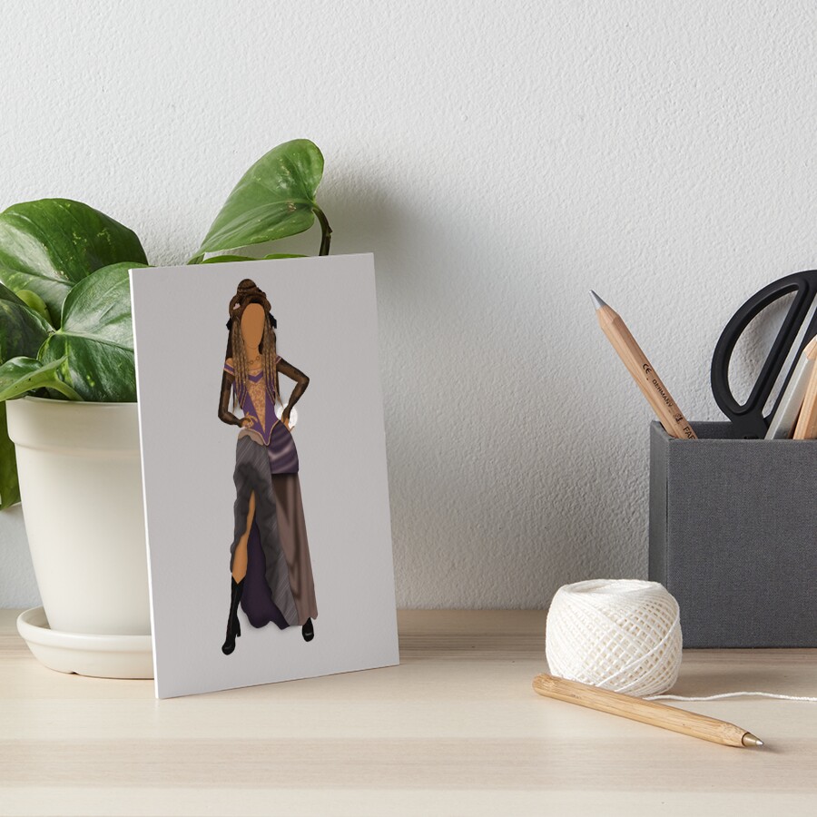 "Astra as Reluctant Soothsayer from DC's Legends of Tomorrow" Art Board ...