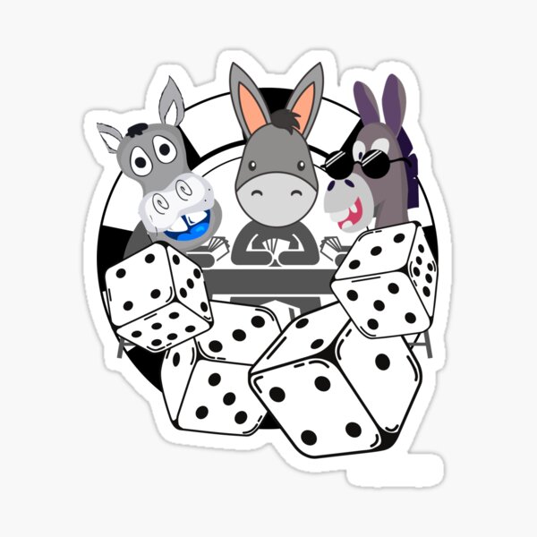 "Donkey Business - Led By Donkeys" Sticker for Sale by GRANOMAD | Redbubble