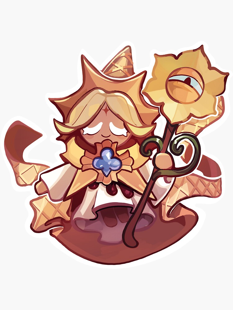 "Cookie Run Kingdom--Pure Vanilla" Sticker for Sale by lillastarr ...