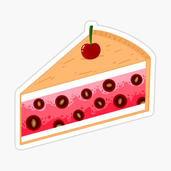 "Cherry Pie" Sticker for Sale by SpaceDiver-001 | Redbubble