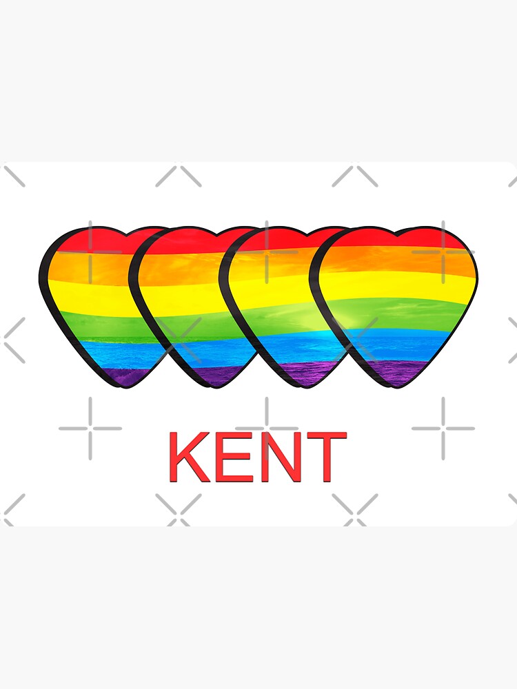 "Kent Gay Pride" Sticker for Sale by Magartes | Redbubble