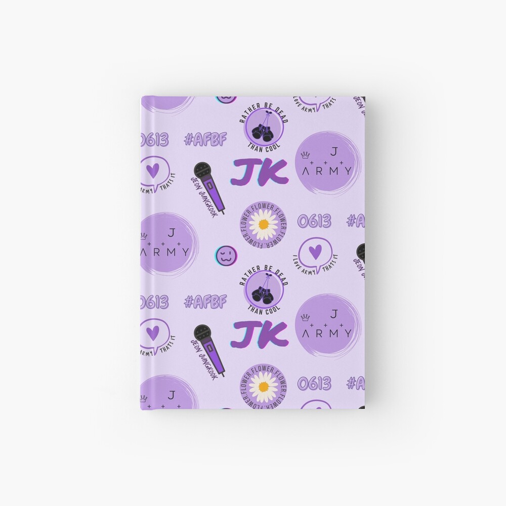 "Jungkook Sticker Pack - JK Pattern" Sticker for Sale by PurpleDoor52 ...