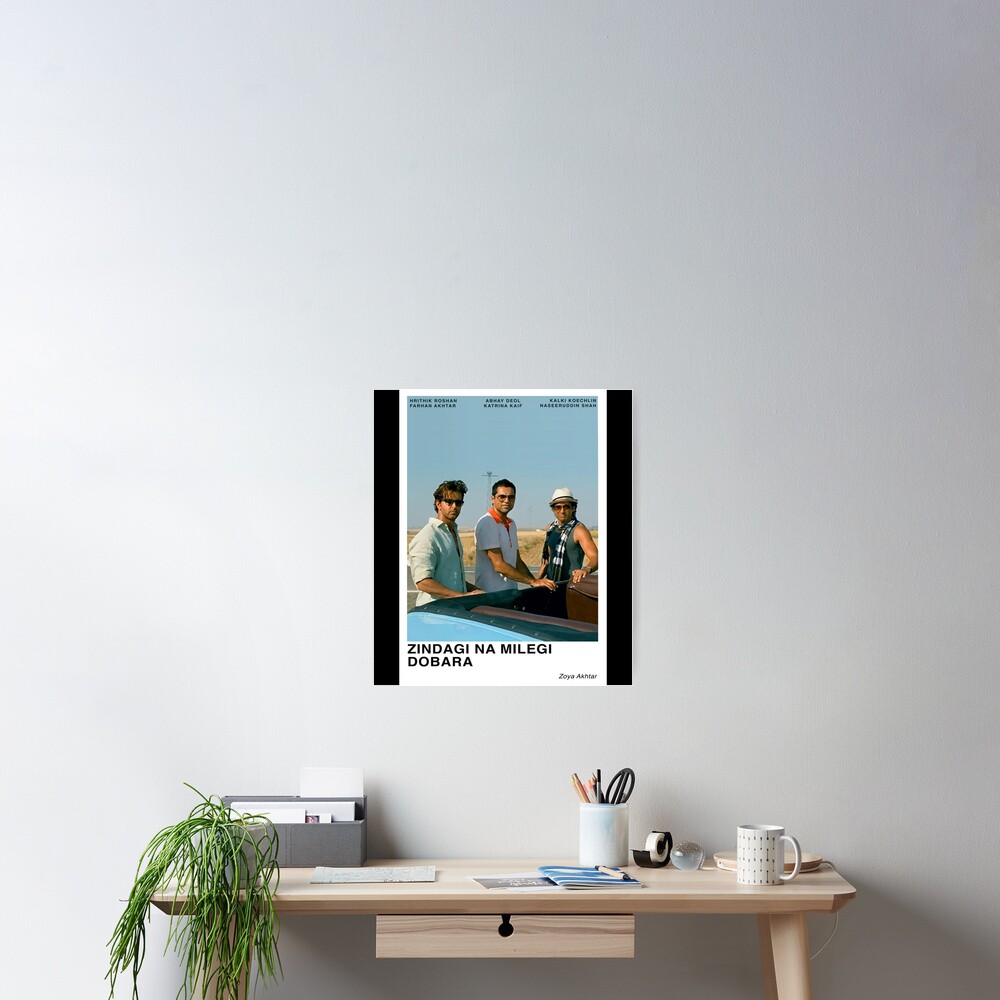 "Zindagi Na Milegi Dobara Sticker" Poster for Sale by CassieAtkins45 ...