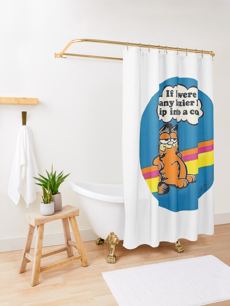 Vintage Garfield -cat Shower Curtain sold by MohameSaad | SKU 90190805 ...
