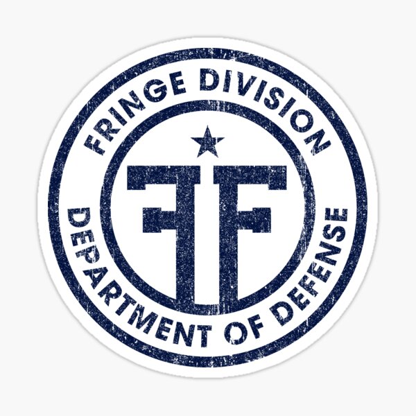"Fringe Division Crest (Variant)" Sticker for Sale by huckblade | Redbubble