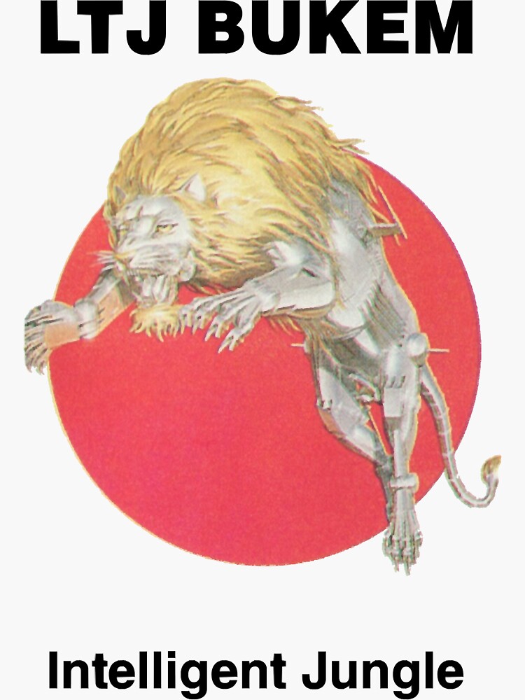 "LTJ Bukem Intelligent Jungle Essential" Sticker by RobbinDavlin1 ...