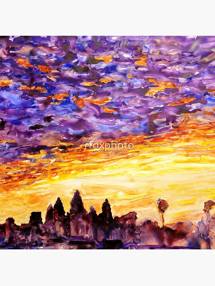 "Sunrise at Angkor Wat- Cambodia" Clock for Sale by rfoxphoto | Redbubble