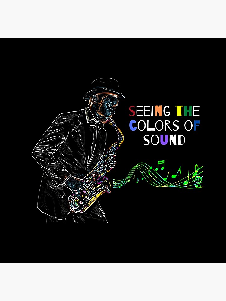 "Synesthesia - seeing the colors of sound" Poster by KyleNesas | Redbubble