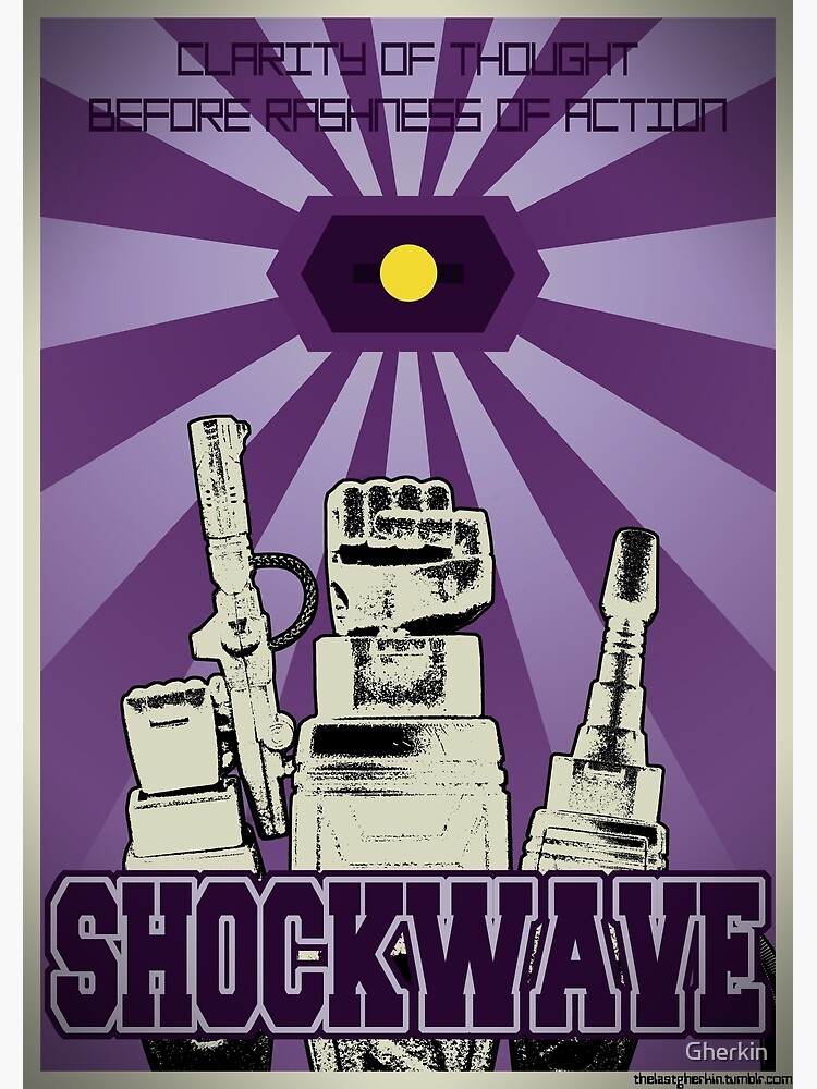 Vote Shockwave Prime Premium Matte Vertical Poster sold by Ibrahim ...