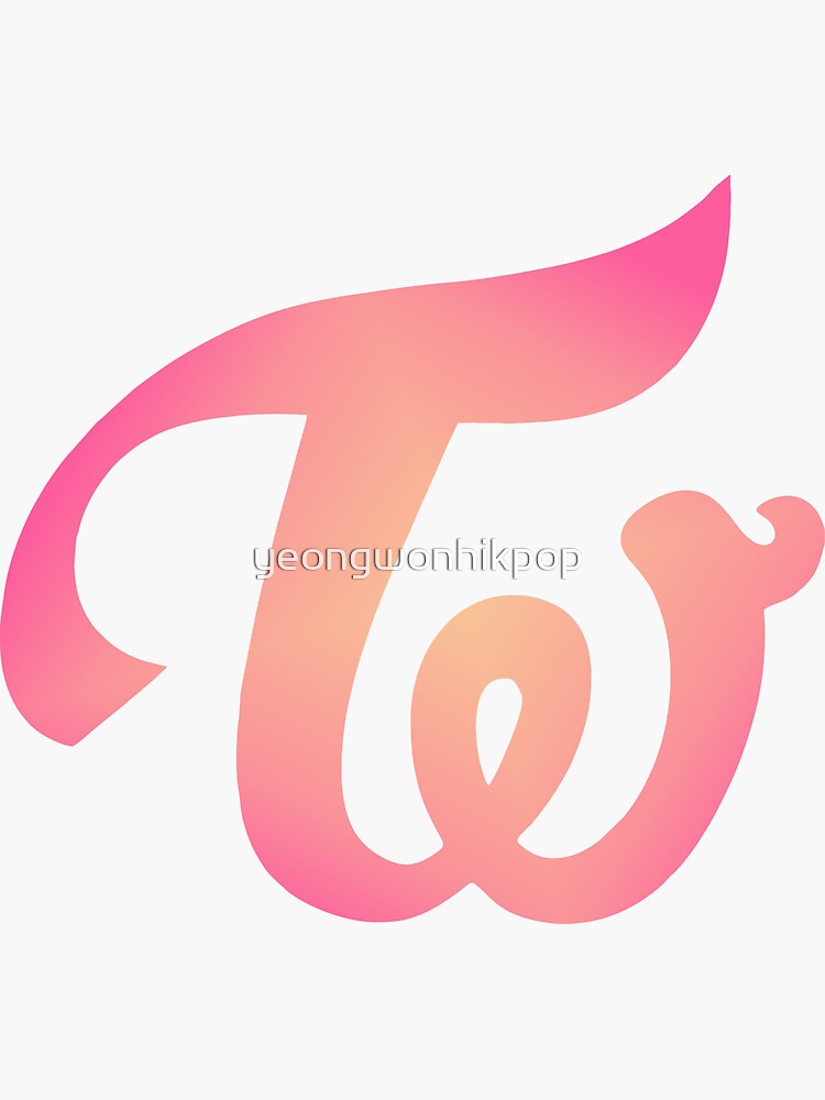 "apricot neon magenta TWICE" Sticker for Sale by yeongwonhikpop | Redbubble