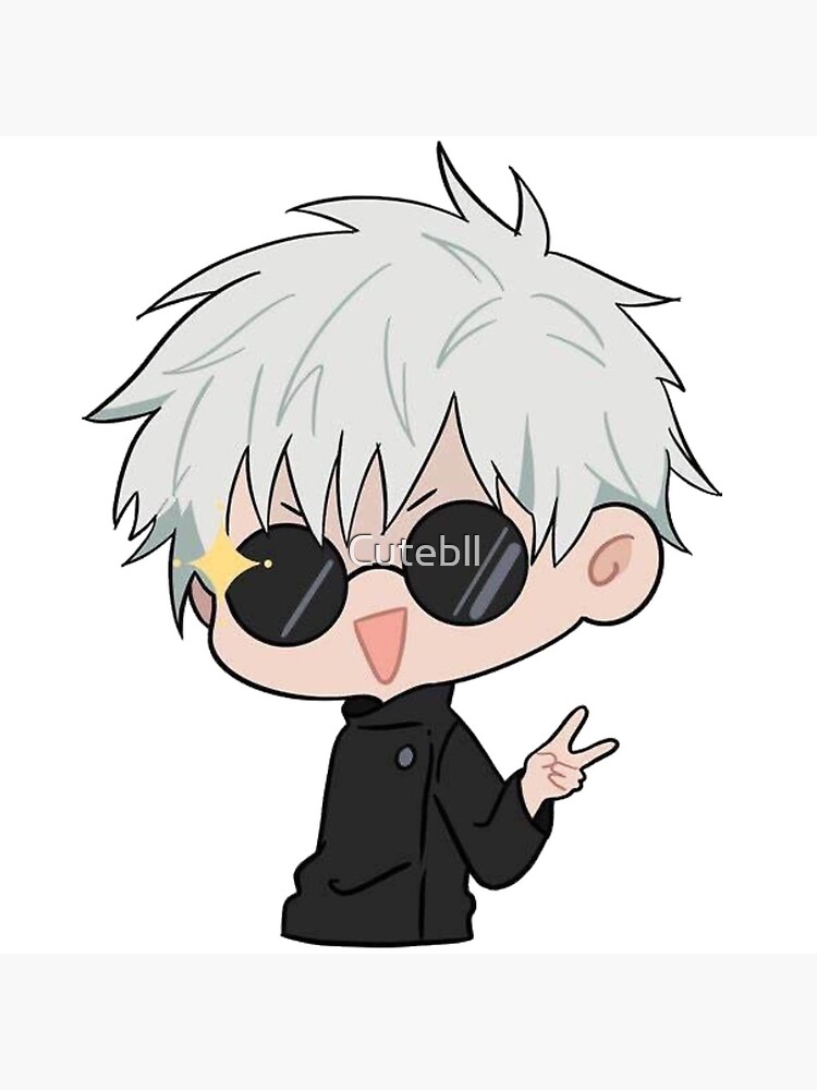 "Funny chibi of gojo satoru cute anime (ahaha~ i'm gonna kill ya ...