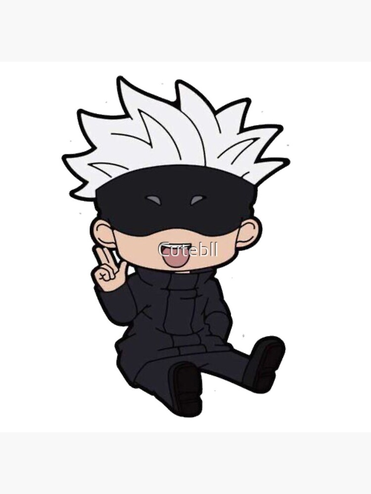 "Funny chibi of gojo satoru cute anime (ahaha~ i'm gonna kill ya ...