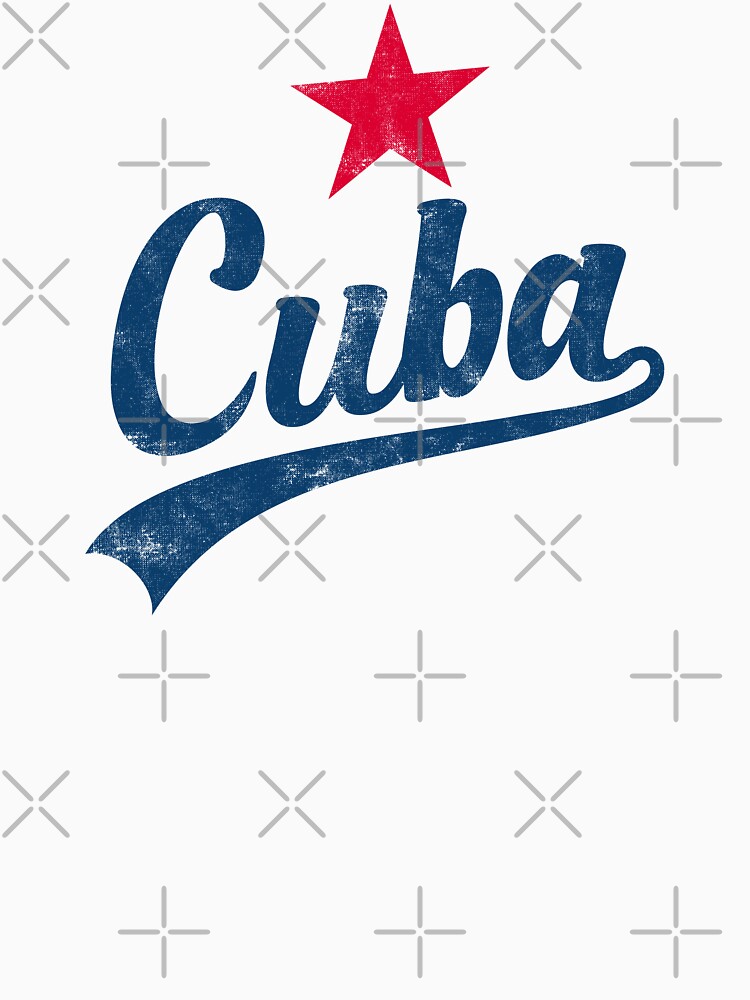 "CUBA VINTAGE HANDWRITTEN WITH RED STAR, BY SUBGIRL" Essential T-Shirt ...