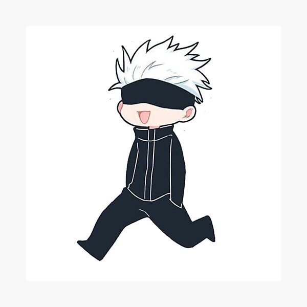 "Funny chibi of gojo satoru cute anime (ahaha~ i'm gonna kill ya ...