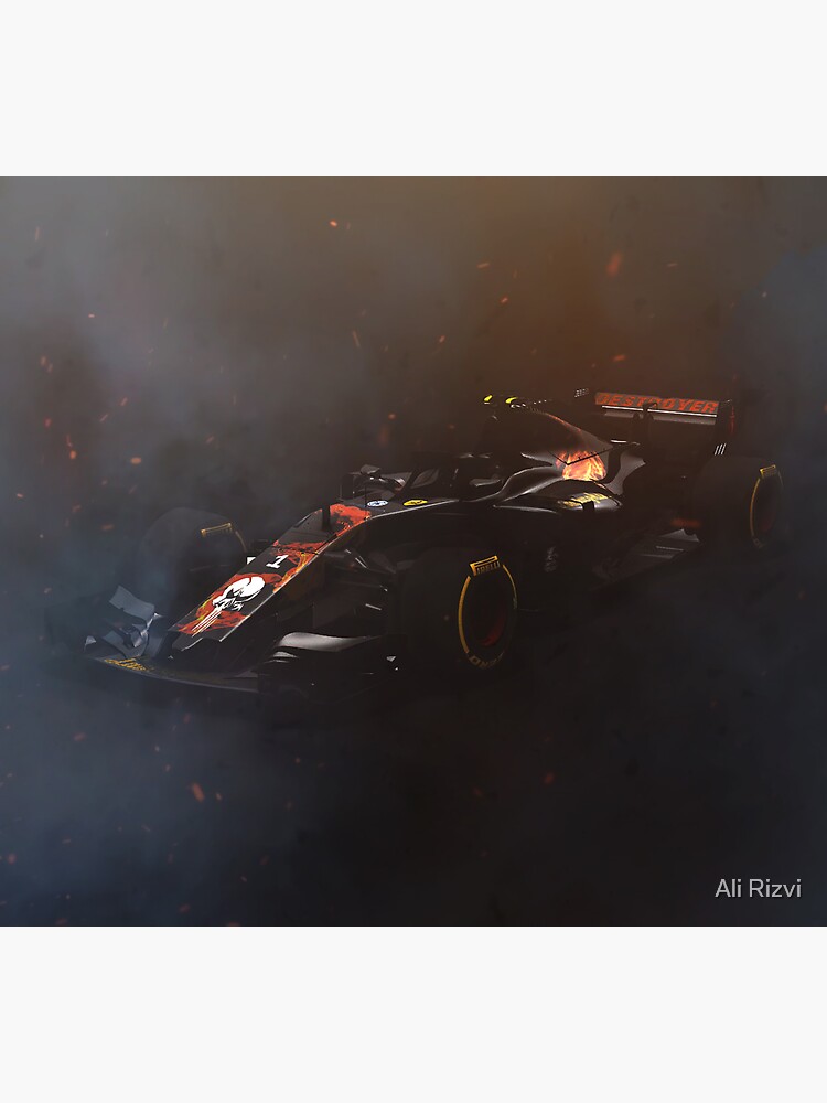 "Custom F1 Livery Design" Sticker by AliRizvi96 | Redbubble