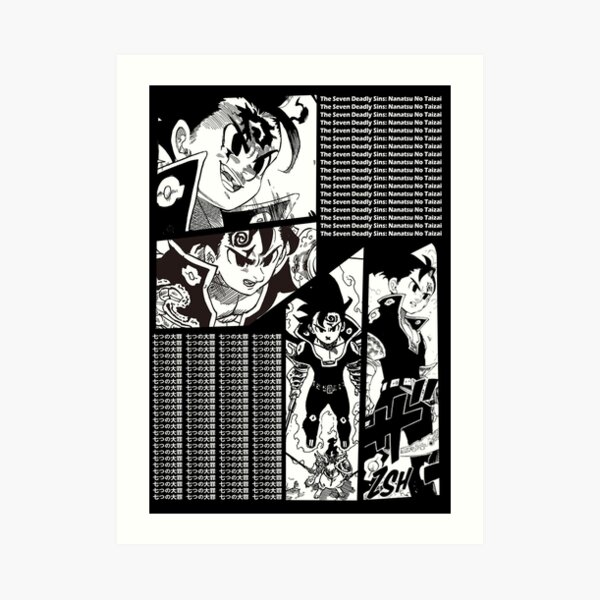 "Zeldris Ten Commandments The Seven deadly sins Nanatsu no Taizai Manga ...