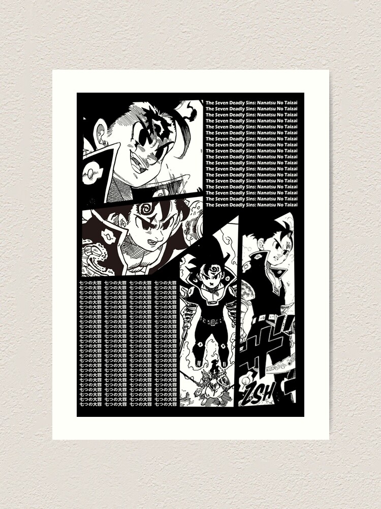 "Zeldris Ten Commandments The Seven deadly sins Nanatsu no Taizai Manga ...