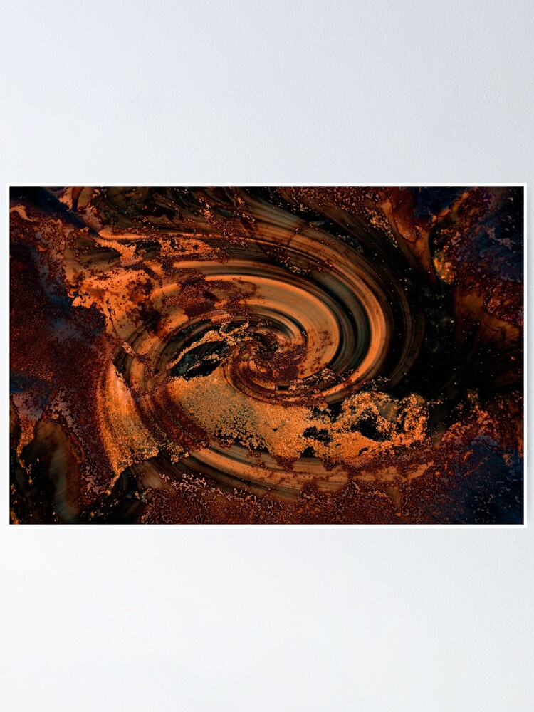 Póster «Espacio abstracto de mármol líquido Hypercolor - Hypercolor ...