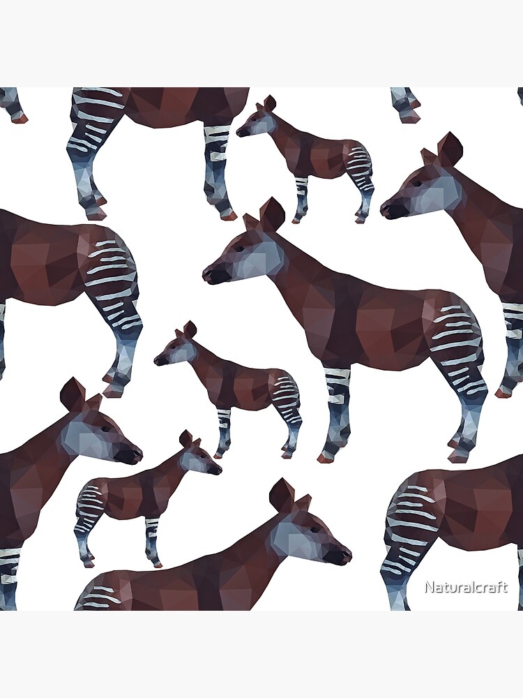 "Okapi" Poster for Sale by Naturalcraft | Redbubble