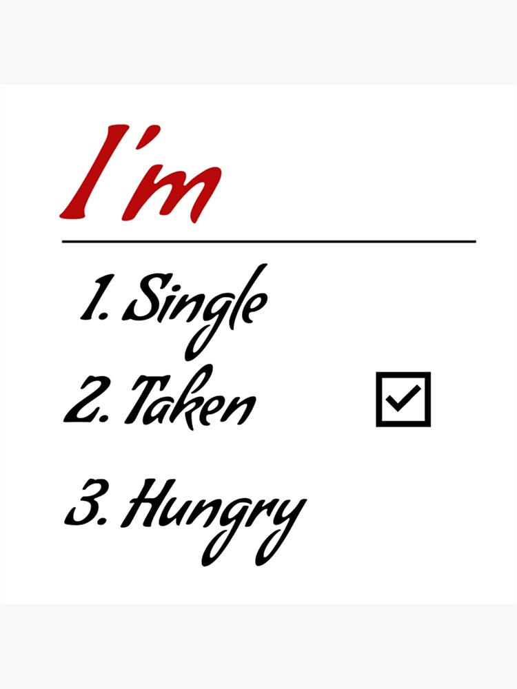 "Taken " Sticker for Sale by GulgowskiSantos | Redbubble