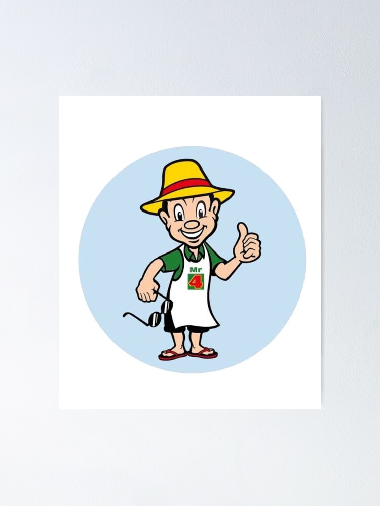 "Mr 4 Square Man" Poster by chouaibv300 | Redbubble