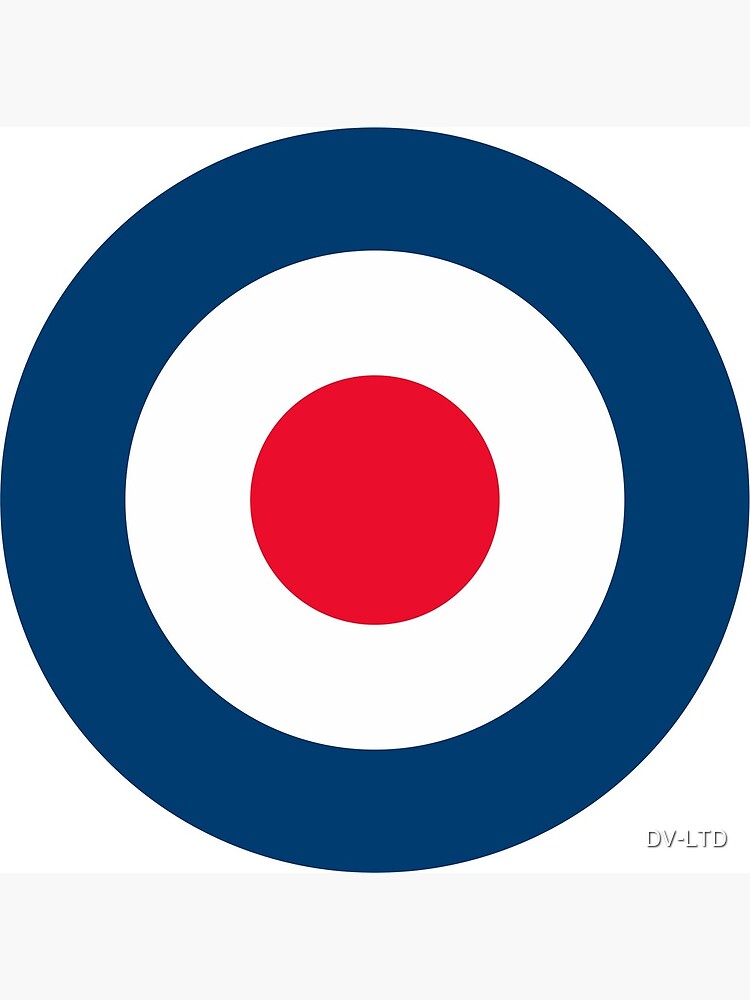"RAF MOD Roundel Logo" Art Print by DV-LTD | Redbubble
