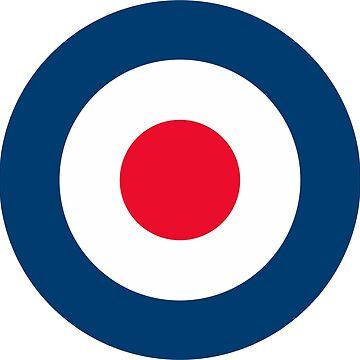 "RAF MOD Roundel Logo" Sticker for Sale by DV-LTD | Redbubble