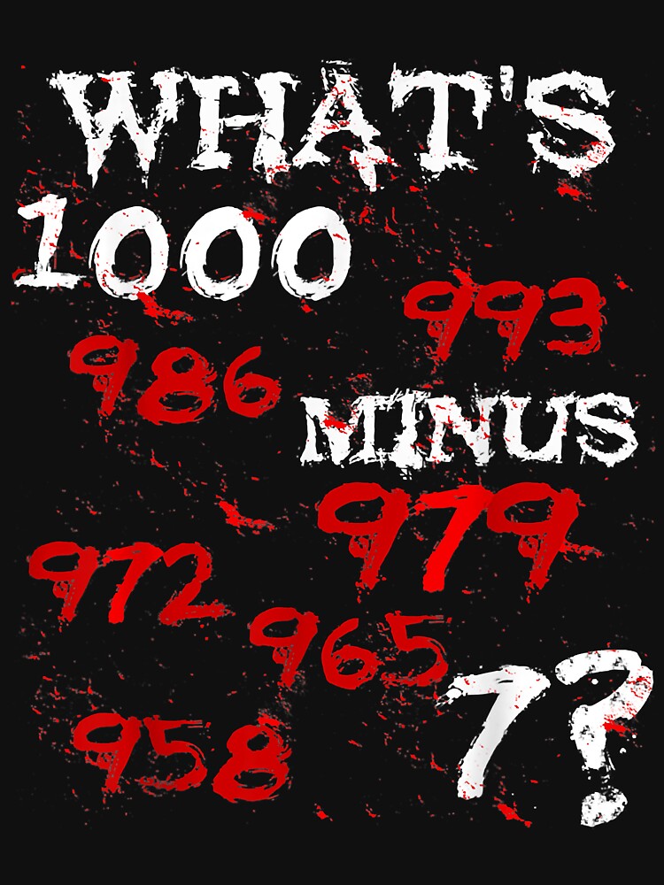 "What's 1000 Minus 7 Tokyo Anime T-Shirt" T-shirt by CalackxiOta ...