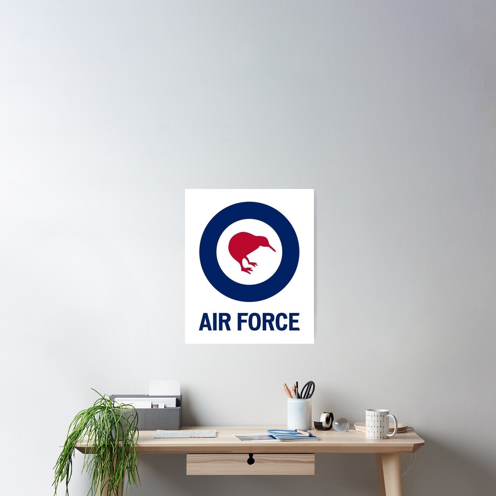 "Royal New Zealand Air Force RNZAF Roundel " Poster for Sale by ...