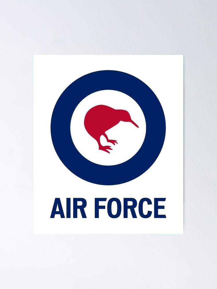 Póster «Real Fuerza Aérea de Nueva Zelanda RNZAF Roundel» de ...