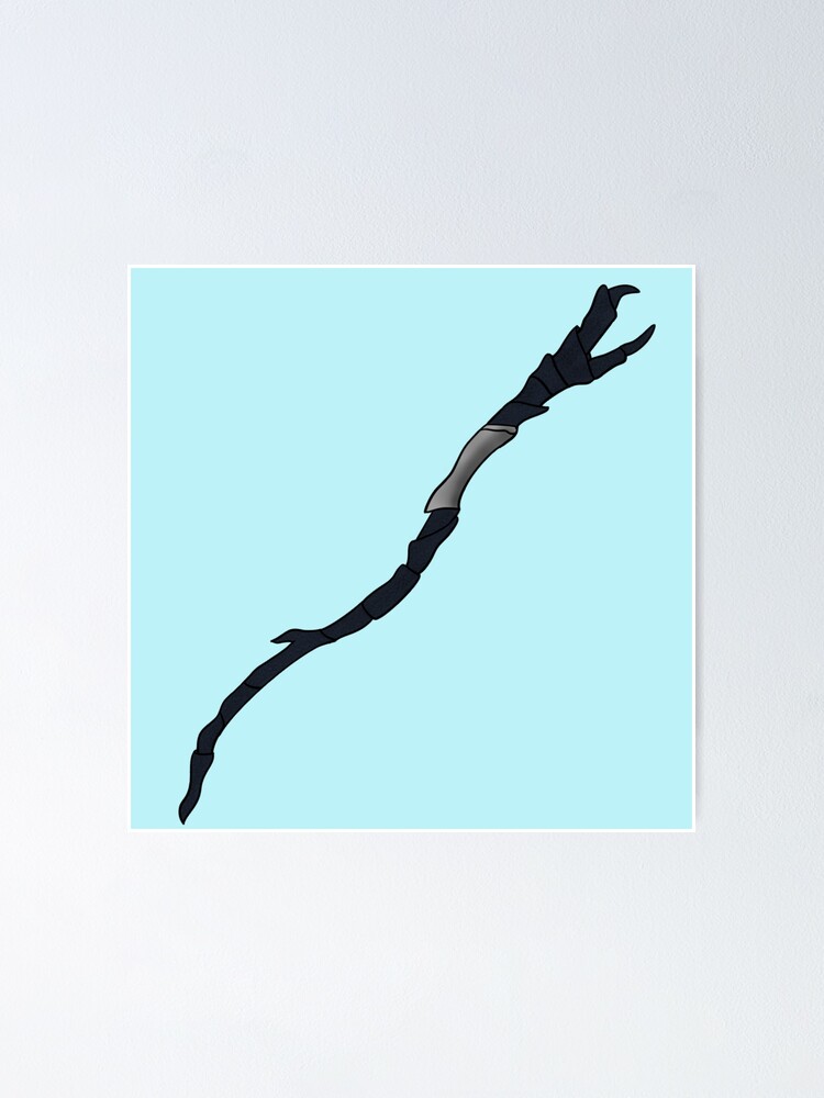 "Shadow Staff" Poster for Sale by maplefoot | Redbubble