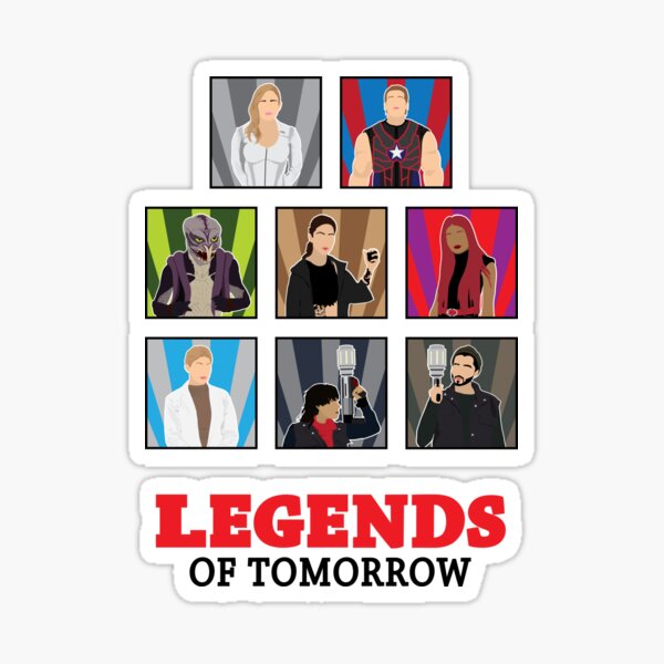 "Evil Legends" Sticker for Sale by CatsBag | Redbubble