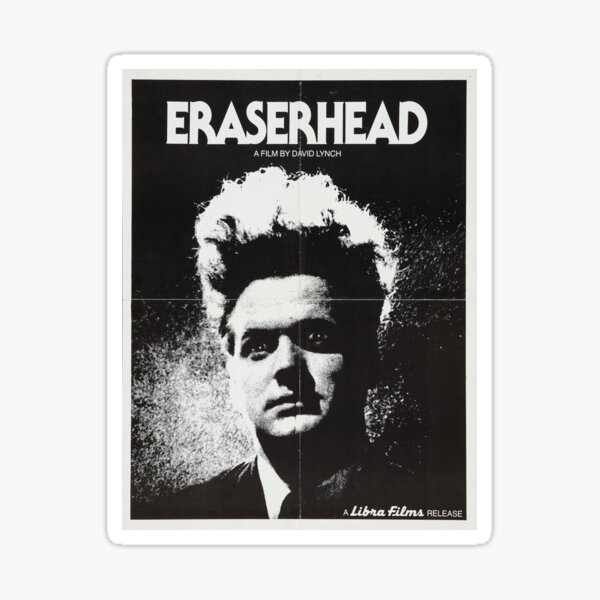 "Eraserhead" Sticker for Sale by Transgressor | Redbubble