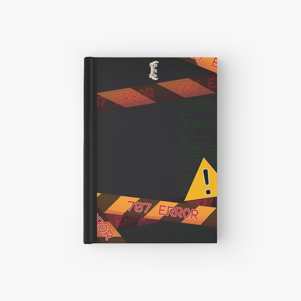 "Mystic Messenger Error 707" Hardcover Journal for Sale by Carry2rose ...