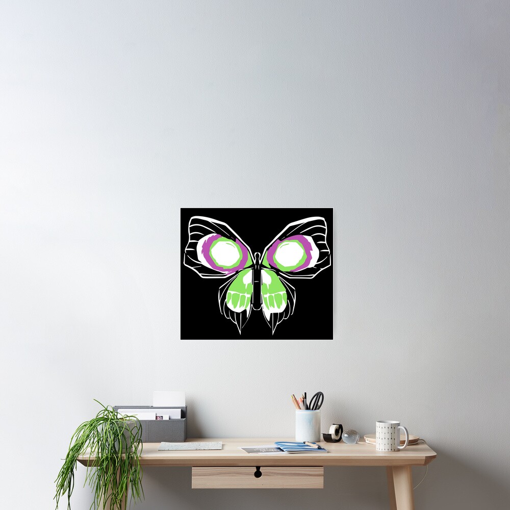 "Jinx butterfly monkey face" Poster by SalesWorlds | Redbubble