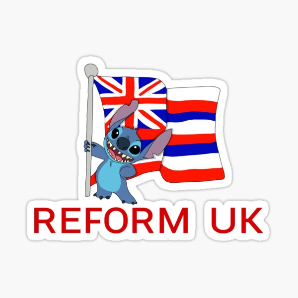 "Uk reform party" Sticker for Sale by Praveenshop | Redbubble