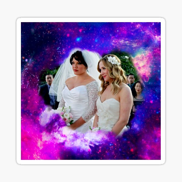 "Callie & Arizona (Calzona)" Sticker for Sale by RainbowCraft | Redbubble