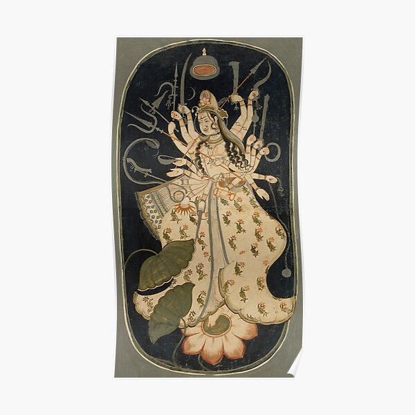 "Mahadevi The Great Goddess" Poster by Onodera | Redbubble