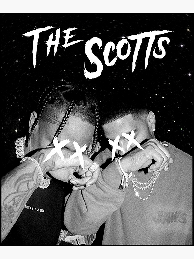 "Travis Rapper" Poster for Sale by BlanchardUS | Redbubble