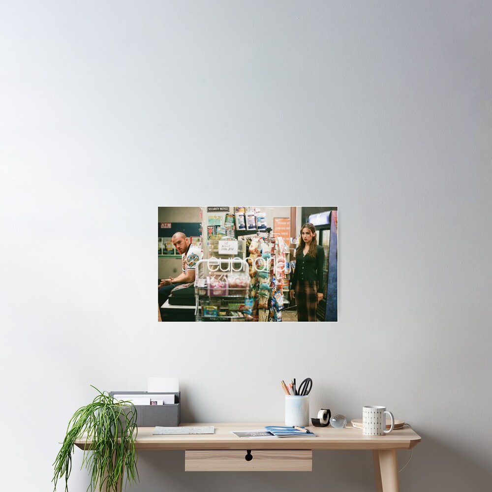 "euphoria fez and lexi" Poster by saragenovese96 | Redbubble