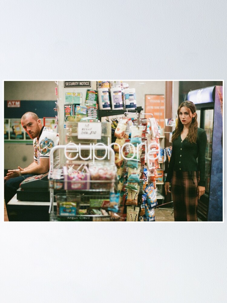 "euphoria fez and lexi" Poster by saragenovese96 | Redbubble