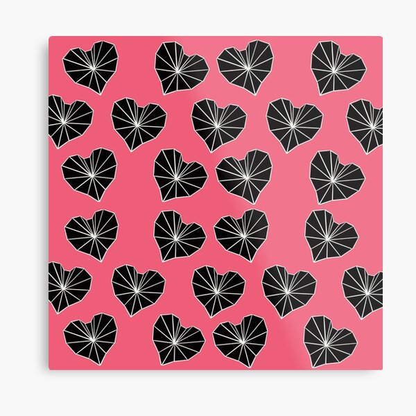 Lámina metálica «corazón, gráficos, día de san valentín, sublimación ...