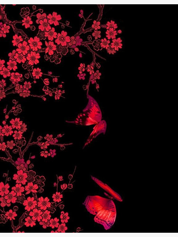 "Hu tao fire tree" Poster by AquaKona | Redbubble