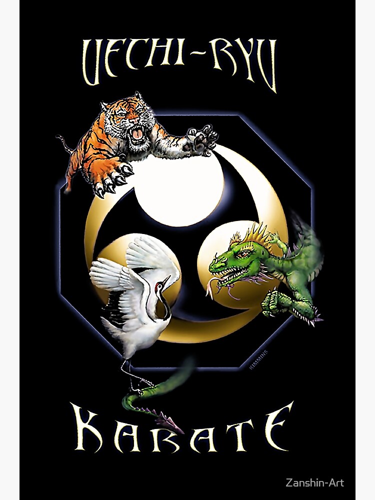 "Uechi Ryu Karate Soul Budo - Martial Arts Design" Poster for Sale by ...